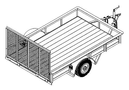 Utility Trailer Plans | Master Blueprints | The Trailer Parts Outlet