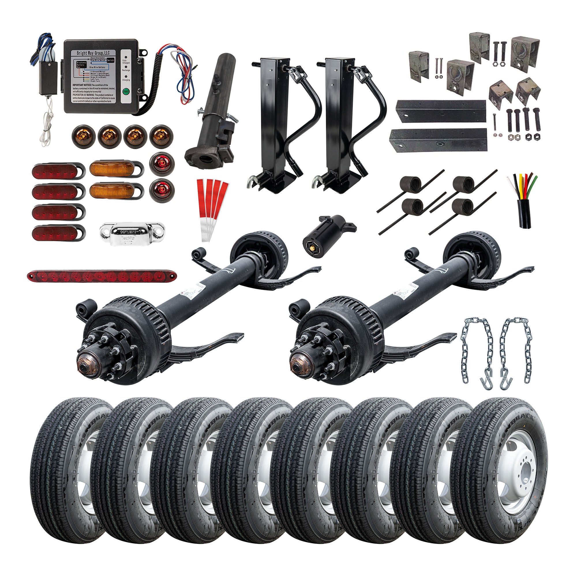 12K Complete Trailer Parts Kits | The Trailer Parts Outlet