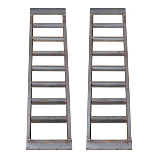 3-Channel Steel Loading Trailer Ramps - 8K | Trailer Parts Outlet