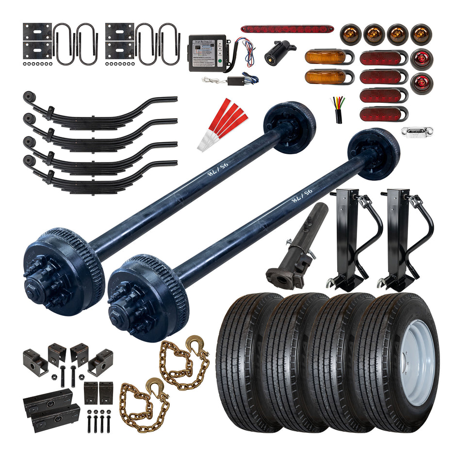 9K Trailer Axle Kits Online | The Trailer Parts Outlet