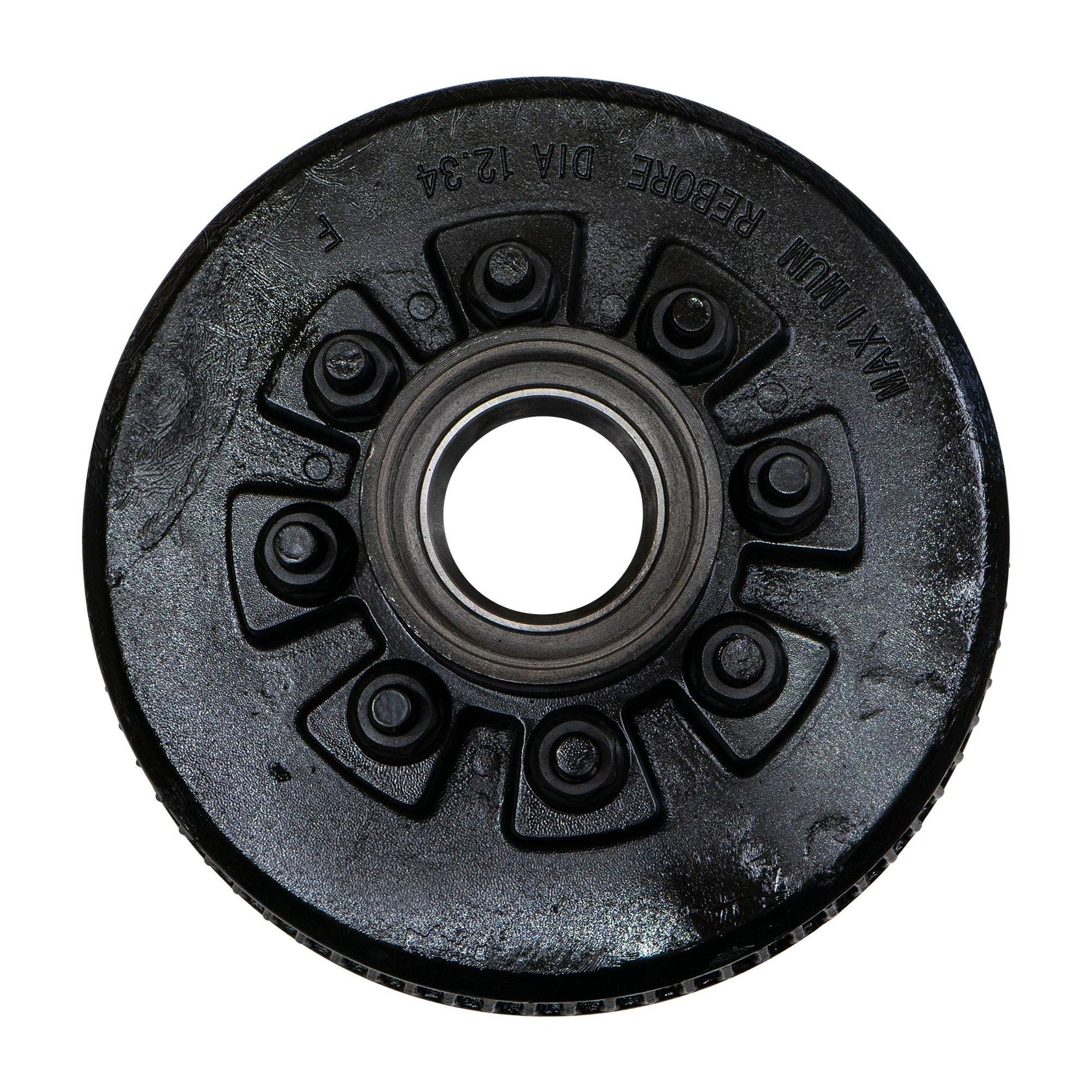 9K TK Trailer Axle Hub and Drum - 8 Lug - Grease | Trailer Parts Outlet