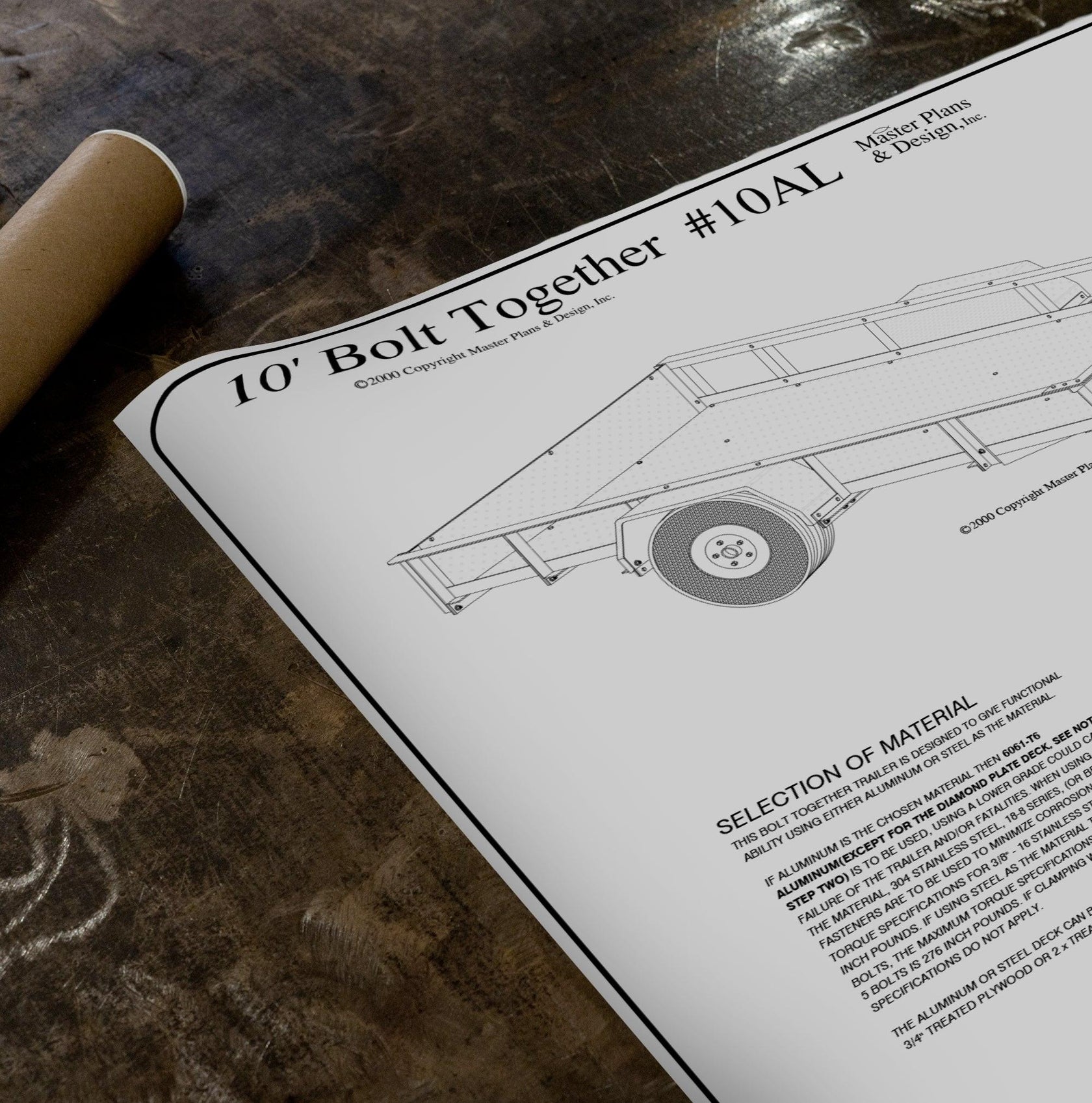 10AL Aluminum Bolt Master Plan | Trailer Parts Outlet