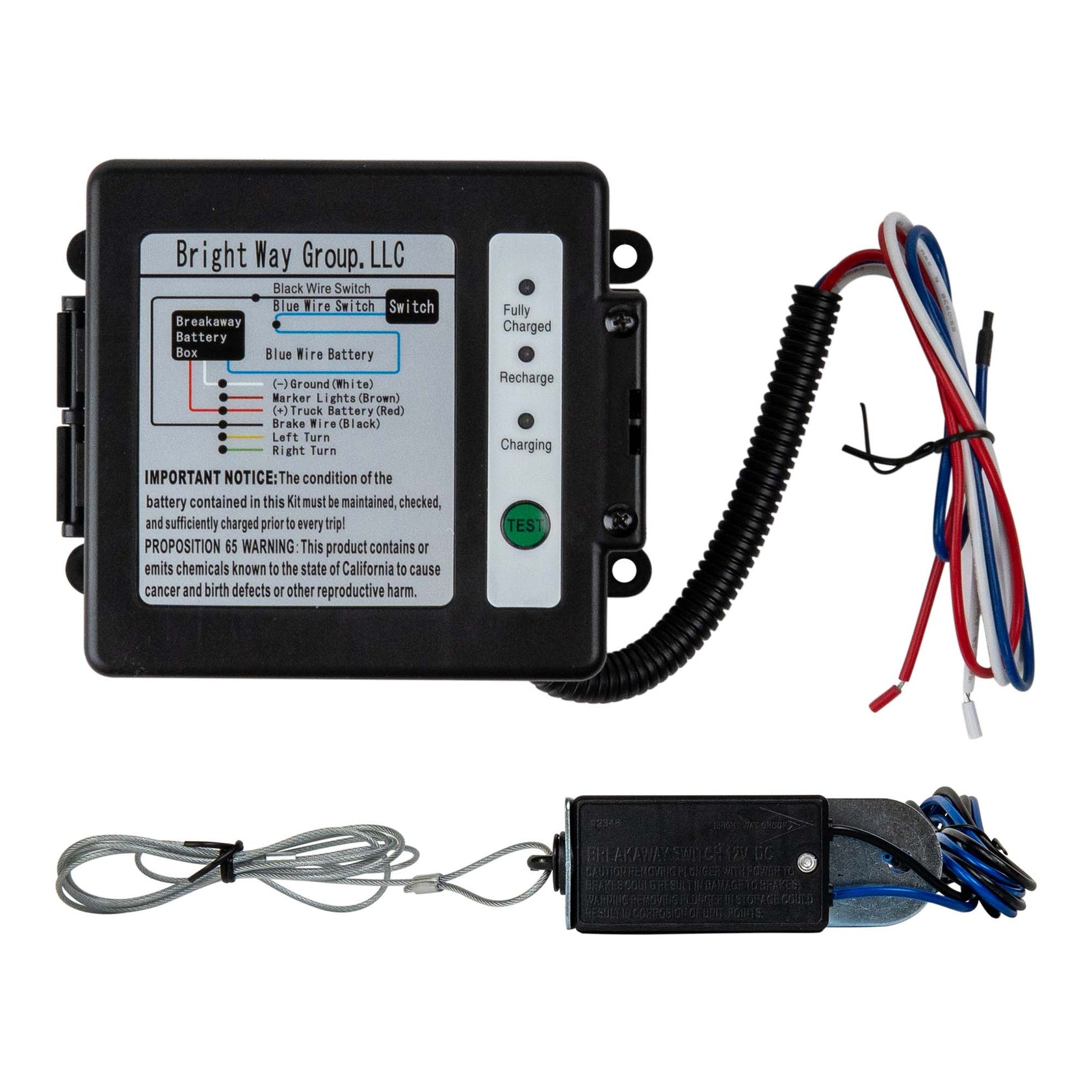 12V Trailer Breakaway Kit | Electrical | Trailer Part Outlet