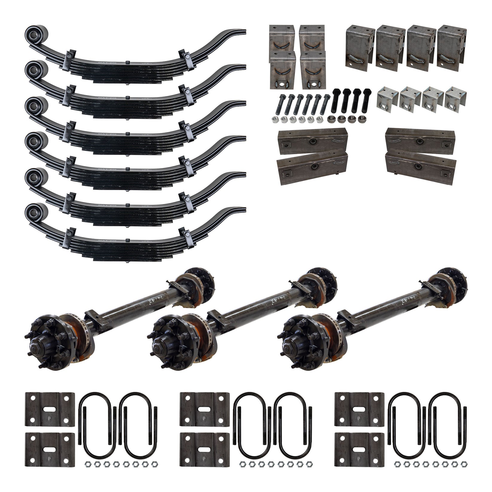 15,000 lb TK Triple Axle Kit - (Axle) | The Trailer Parts
