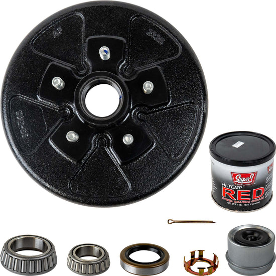 3.5k Trailer Axle Hub and Drum - 5 lug | Hub Assemblies | The Trailer ...