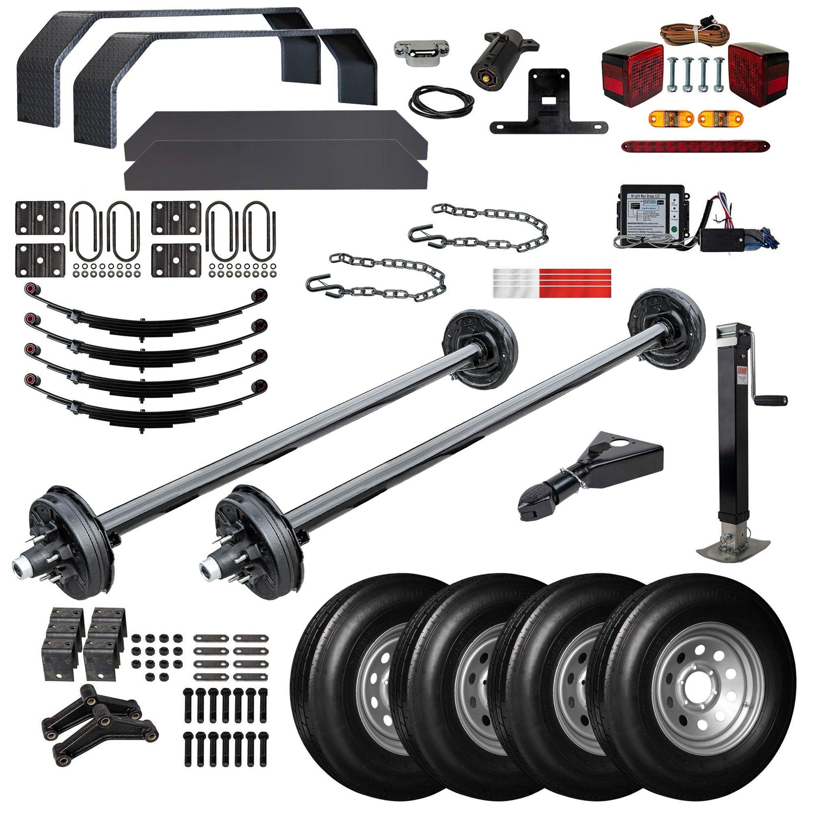 6000 lb TK Tandem Axle Kit | Trailer Parts Outlet