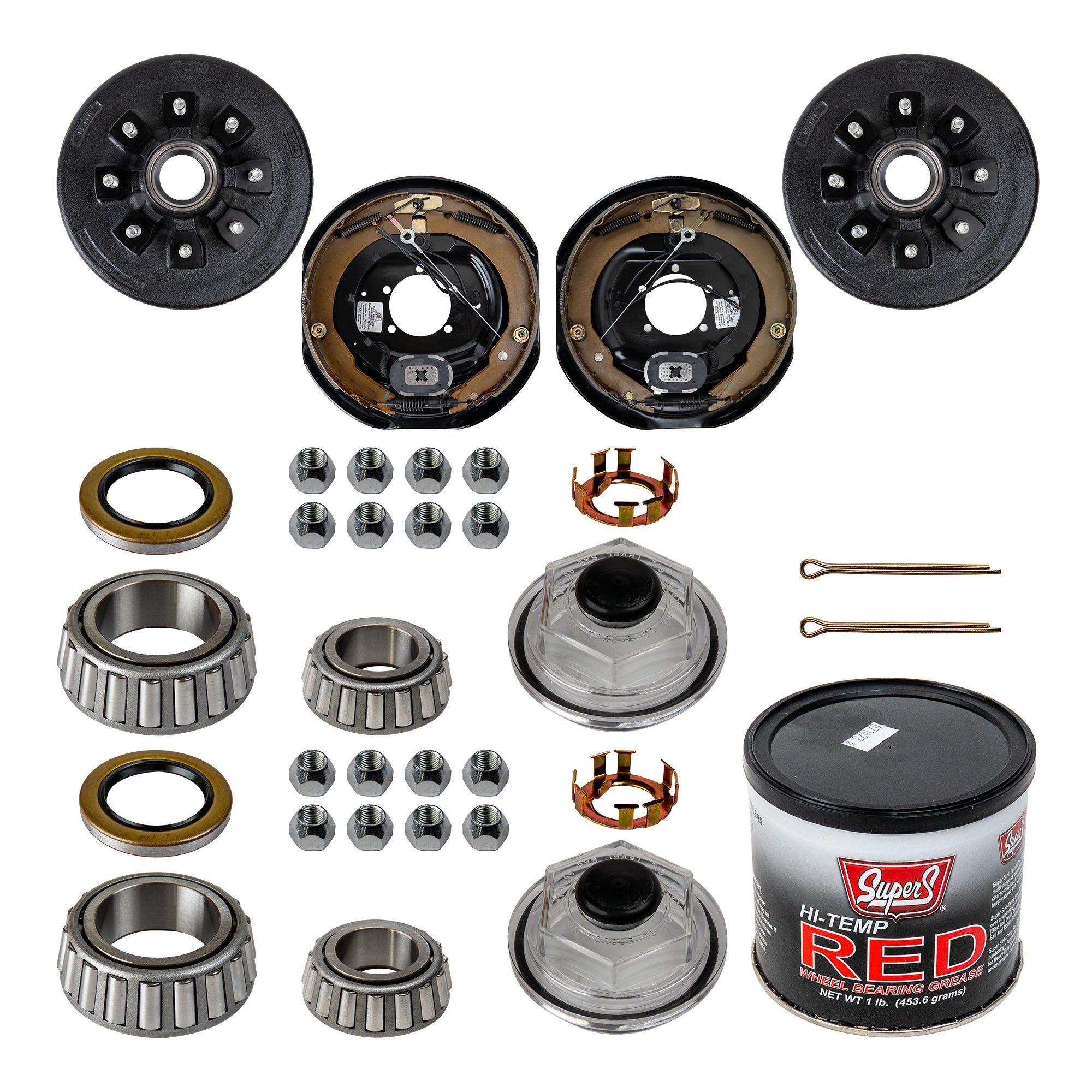 8K TK Hybrid Trailer Axle Electric Brake Kit | Trailer Parts Outlet