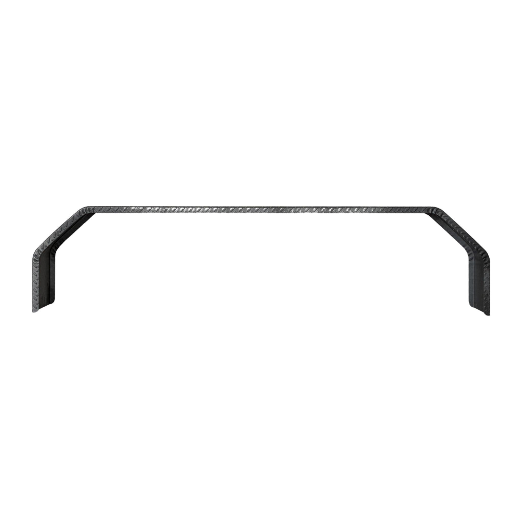 Tandem Axle 10x72 Steel Tread Plate Double Broke Fender | TPO