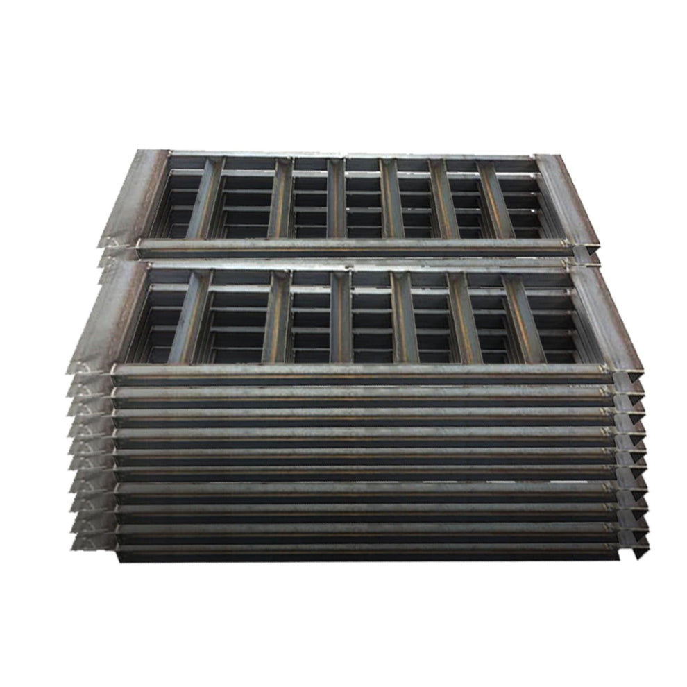 3-Channel Steel Loading Trailer Ramps - 8K | Trailer Parts Outlet