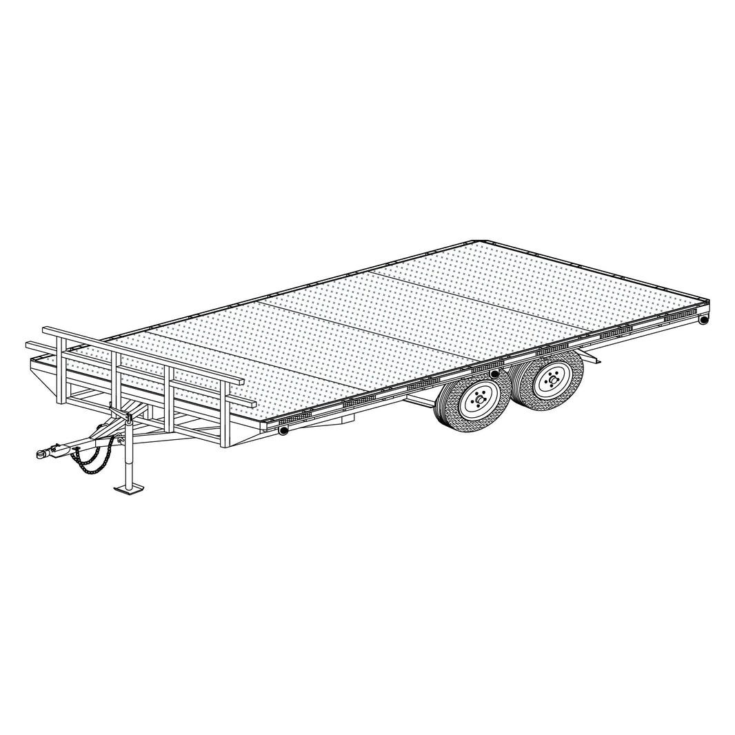 Flatbed Trailer Plans | Vast Assortment | The Trailer Parts Outlet